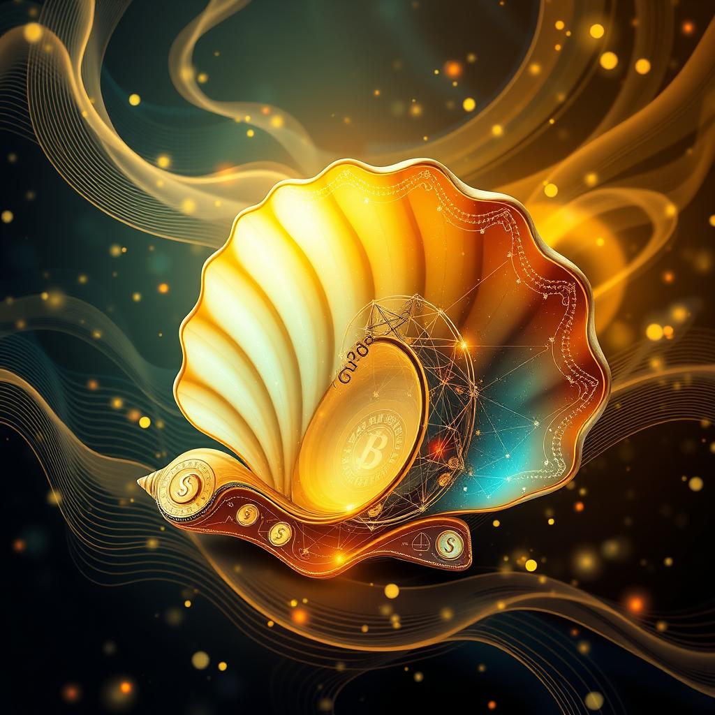 Wealth & Prosperity: Captivating Digital Artwork with Golden Ratio Elements