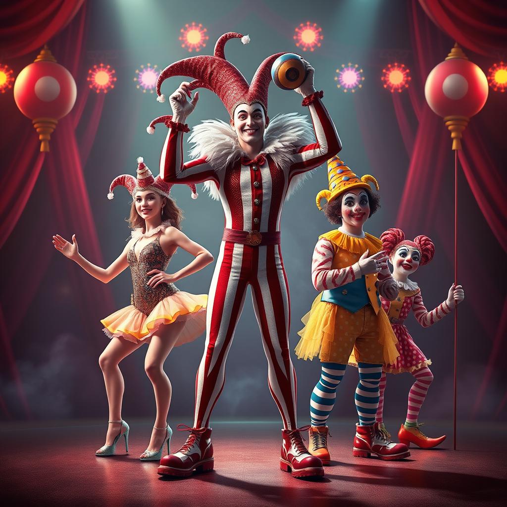 ¡Viva Las Vegas! - A Humorous Circus Spectacle Inspired by 1960s Glamour