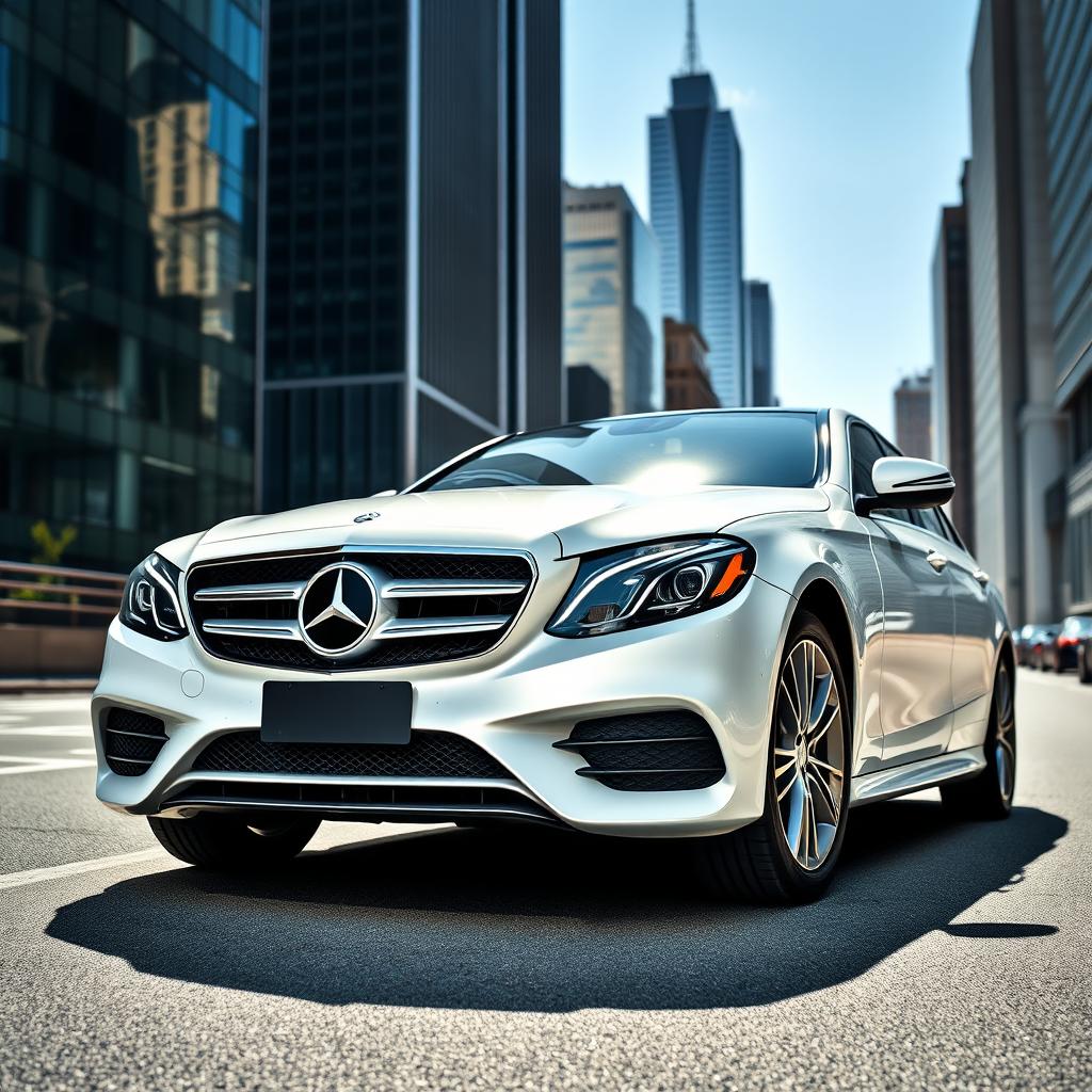 Experience Luxury: Stunning Mercedes-Benz E-Class in Urban Elegance
