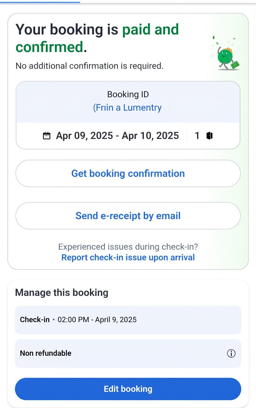 Modern Booking Confirmation Interface Design | Idyllic Ideas