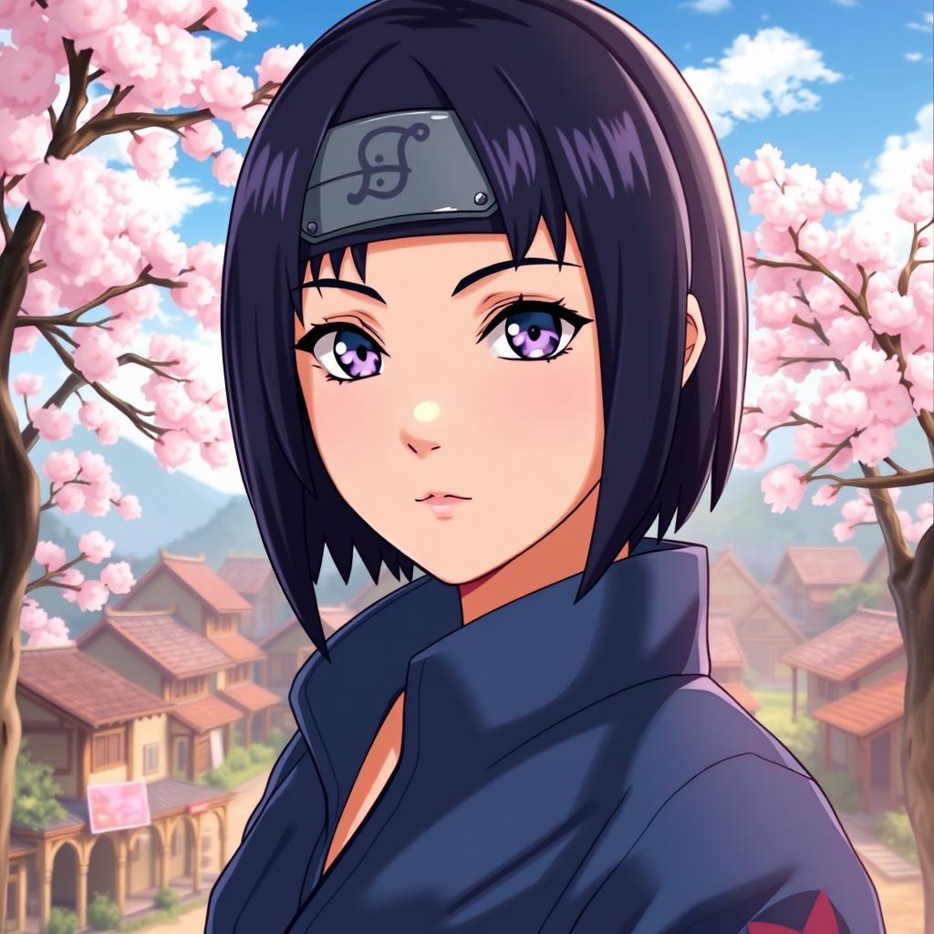 Stunning Portrait of Hinata Hyuga | Naruto Fan Art