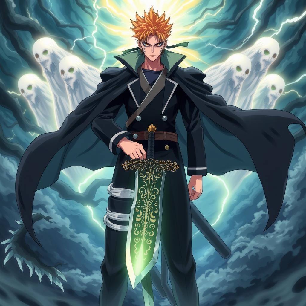 New Anime Character Fusion: Soul Reaper Captain Inspired by Pain from ...