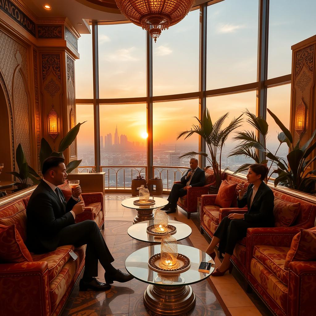 Experience Opulence: Luxurious VIP Lounge in the Middle East