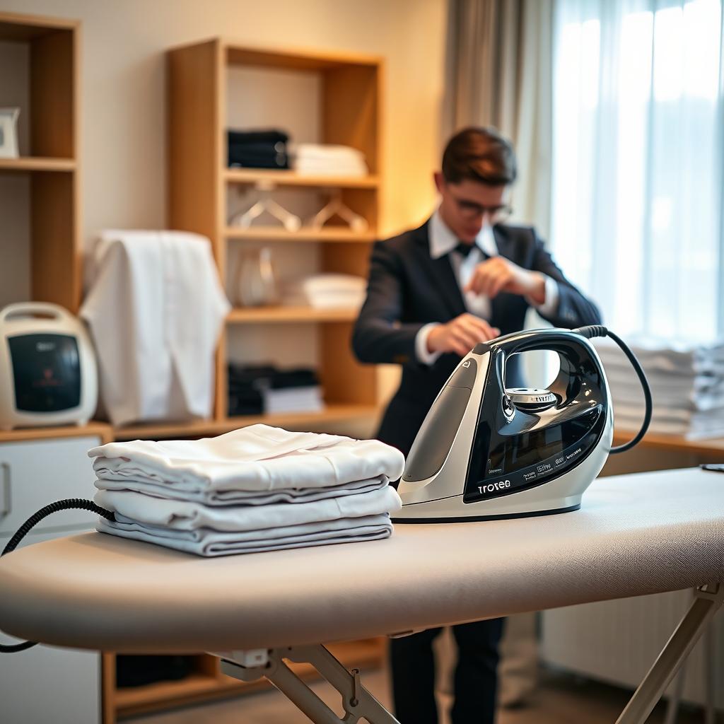 Elevate Your Wardrobe: Professional Ironing Service Showcase
