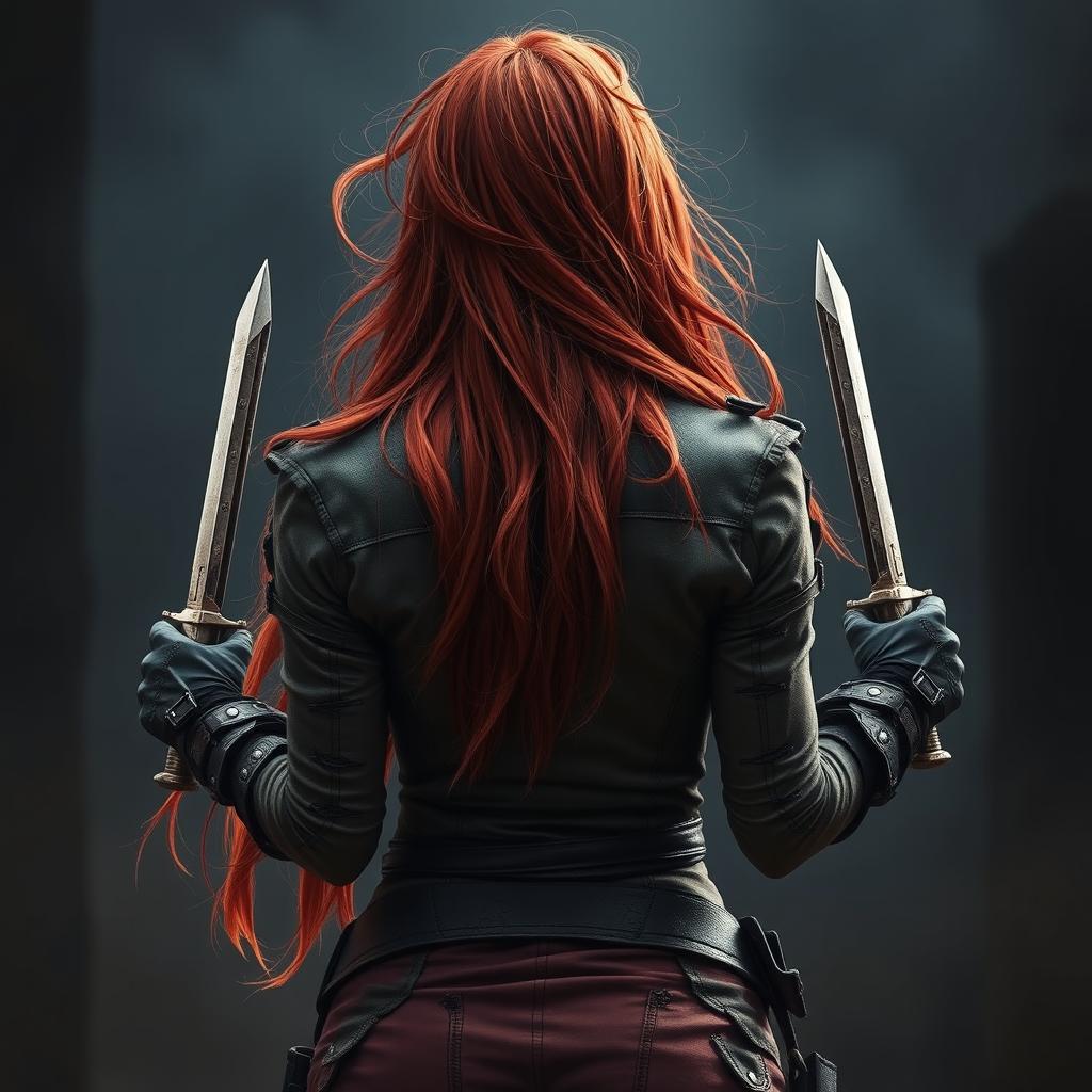Fierce Female Spy: The Battle-Scarred Warrior in Action