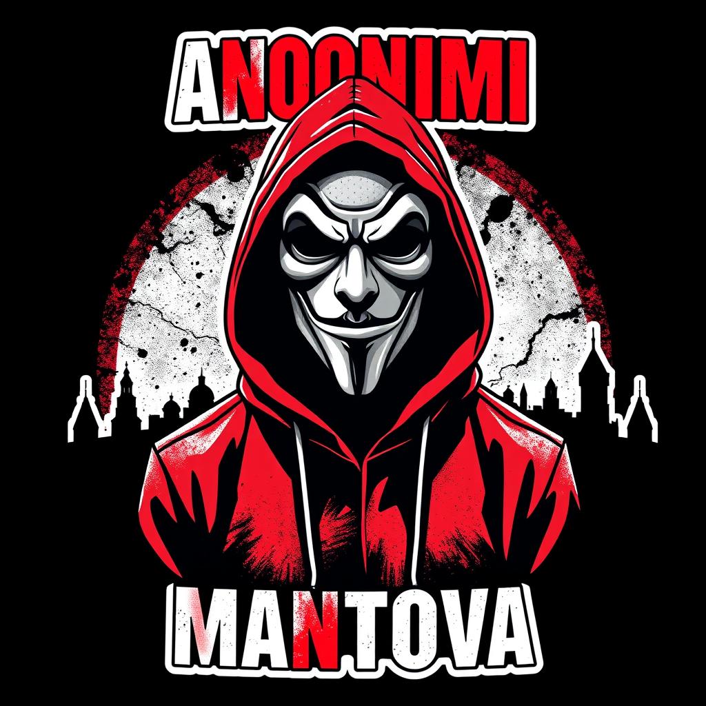Ultra-Style Sticker Design: ANONIMI MANTOVA