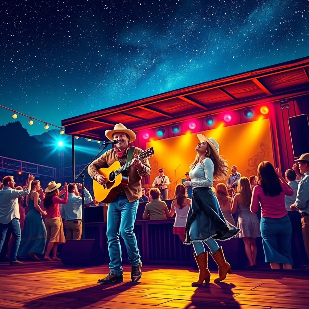 Experience the Magic of a Starry Country Music Concert