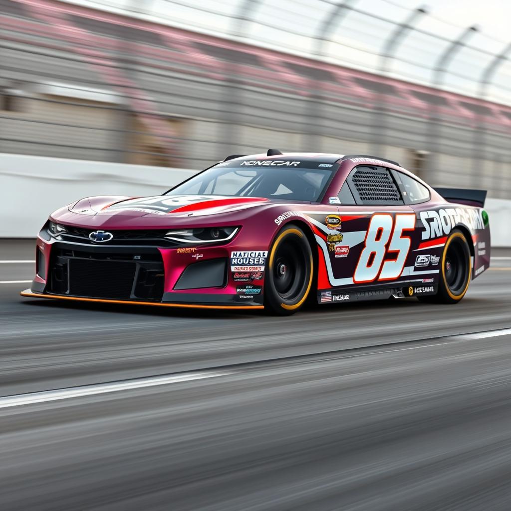 NASCAR-Ready Two-Door Coupe - Unleash Speed with Number 85