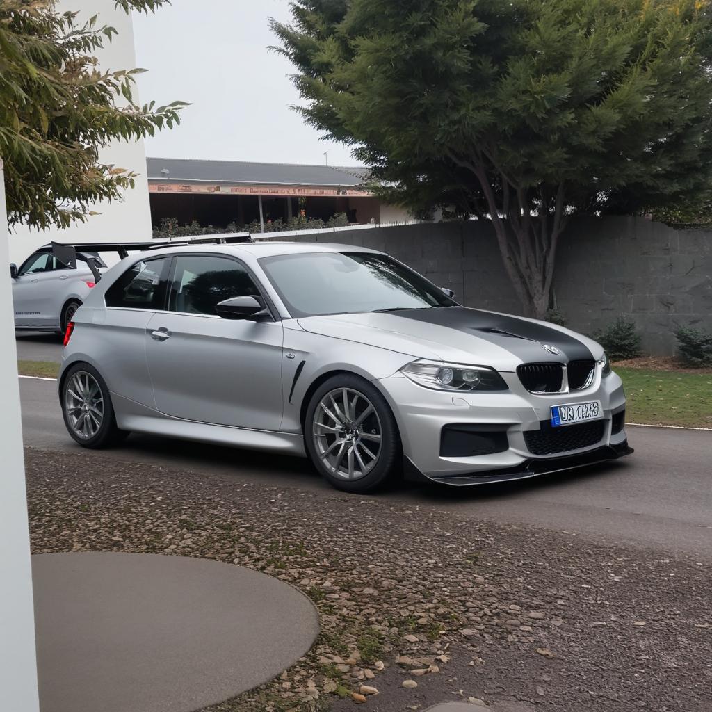 Sleek Silver Volkswagen Polo: Racing Style at Nürburgring
