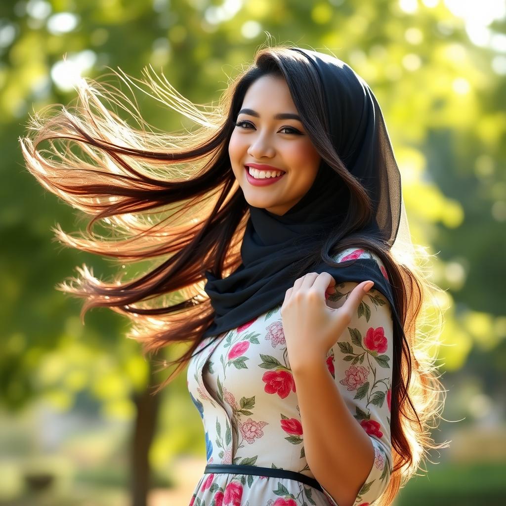 Embracing Joy and Empowerment: Captivating Moments of Self-Expression