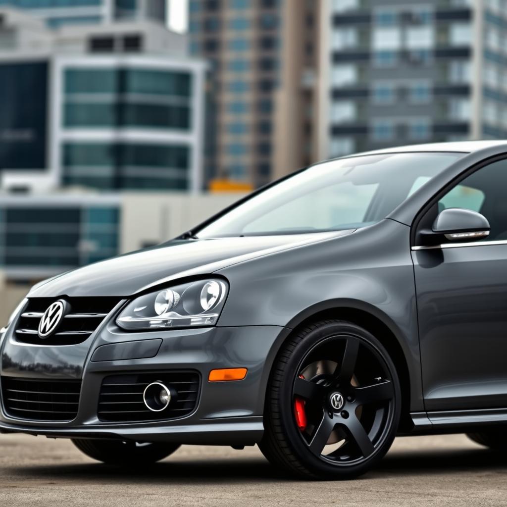 Sleek 2010 Volkswagen Jetta GLI in Urban Setting | Idyllic AI