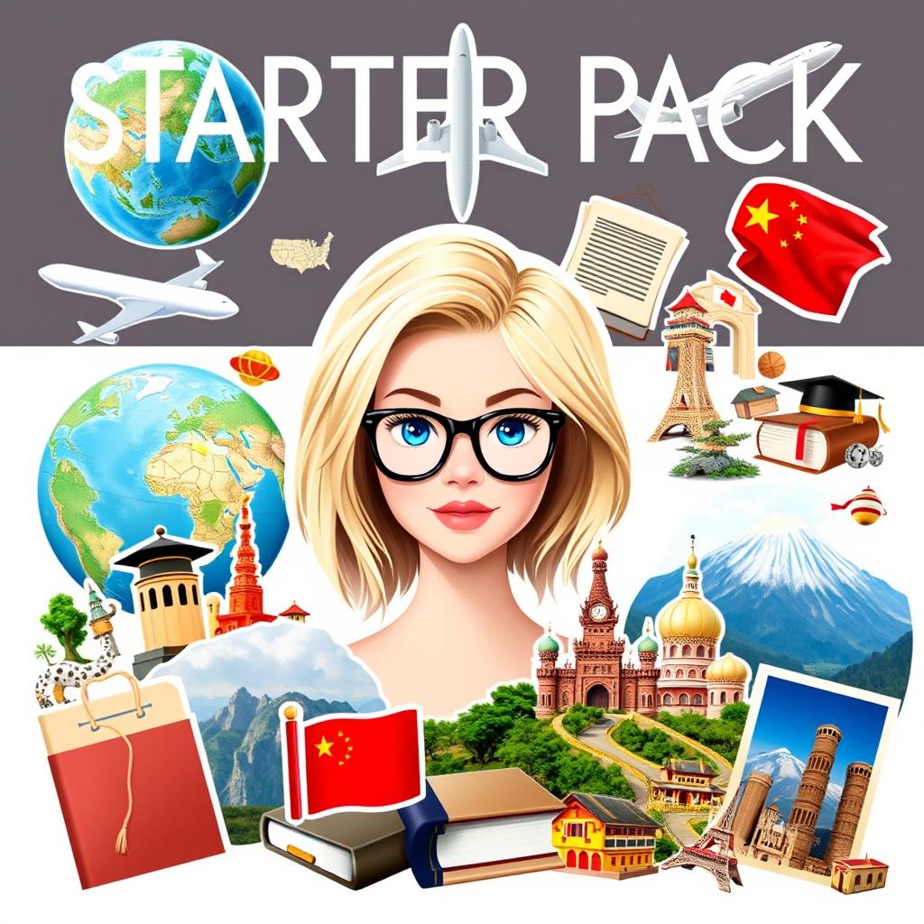 Creative Starter Pack: Adventure and Learning in a Visual Collage