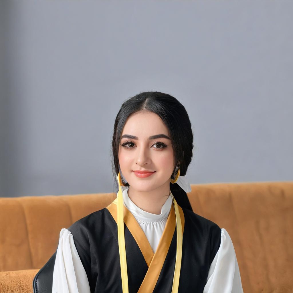 Celebrate Graduation with Pride: A Young Woman in Tradition and Nature