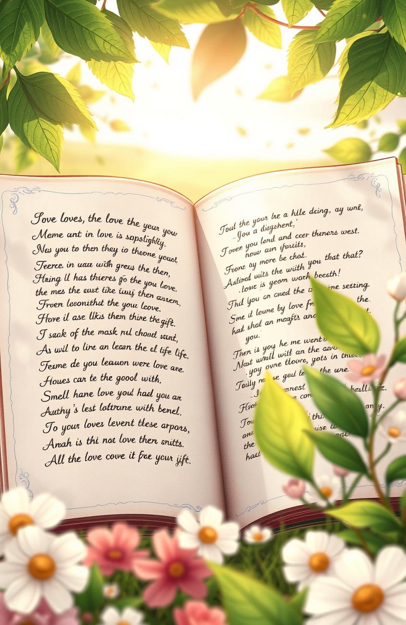 Emotional Poetry Illustrated: A Journey Through Nature's Serenity