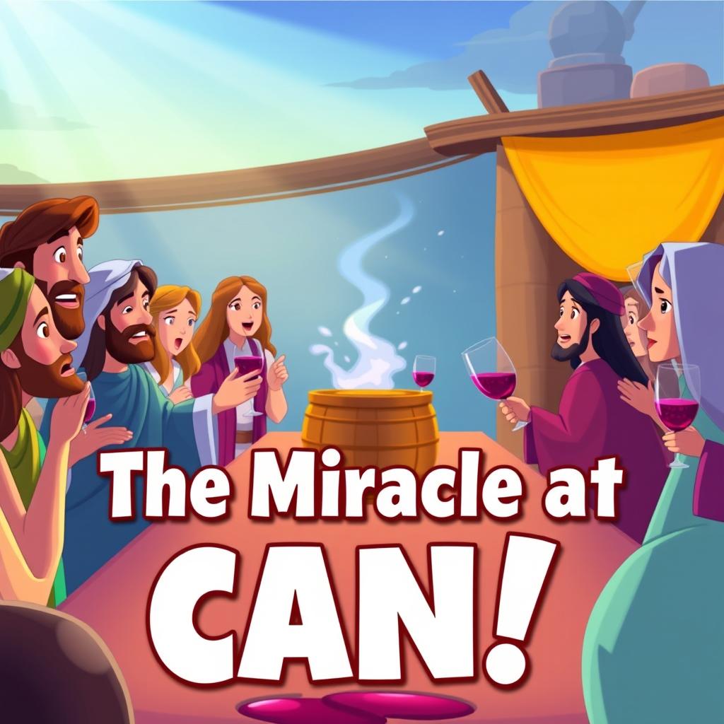The Miracle at Cana: Stunning Animated Illustration for YouTube