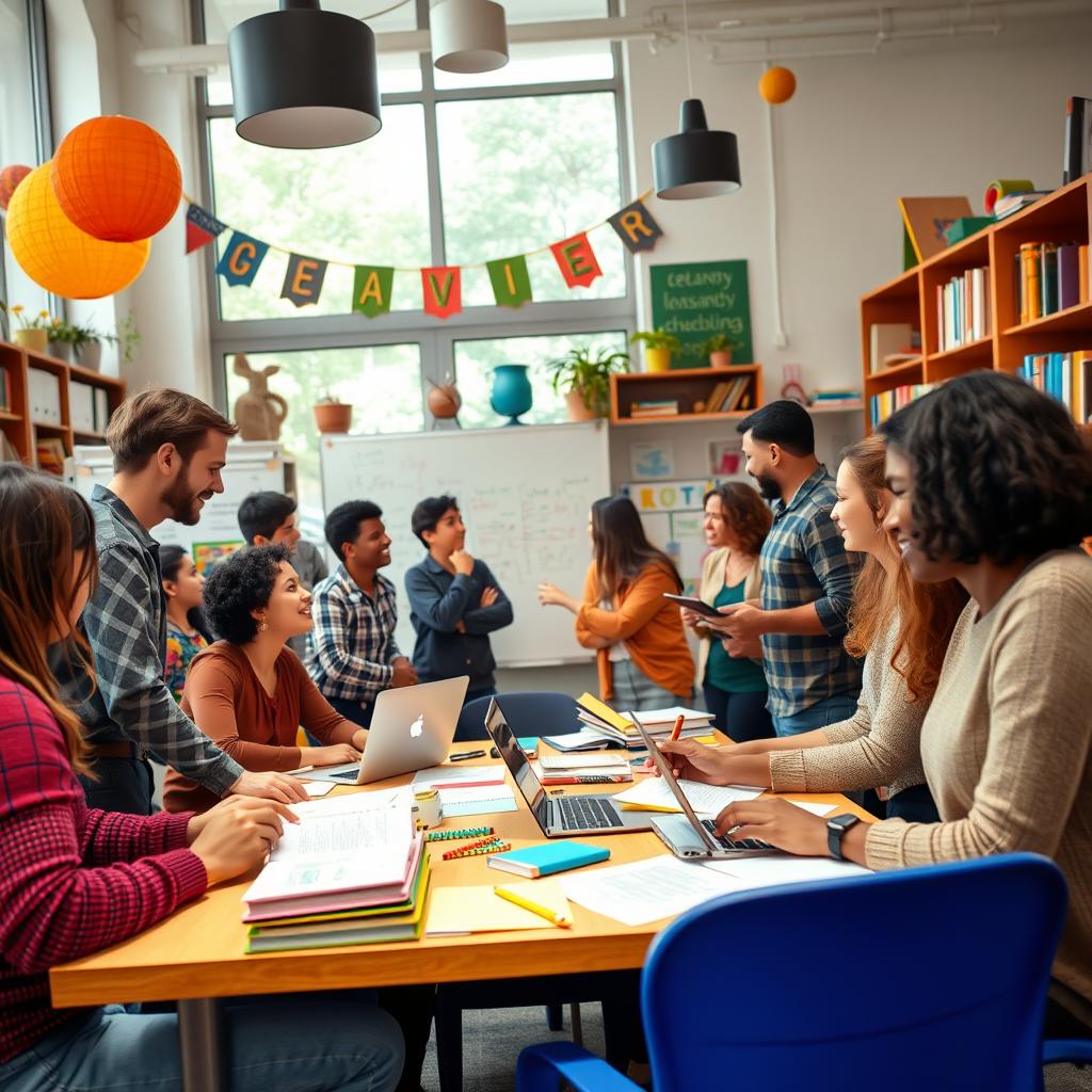 Diverse Learning Environment: Collaboration and Creativity Unleashed