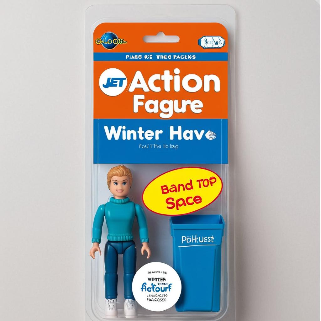 Jet Action Figure Package Template - Winter Must-Haves