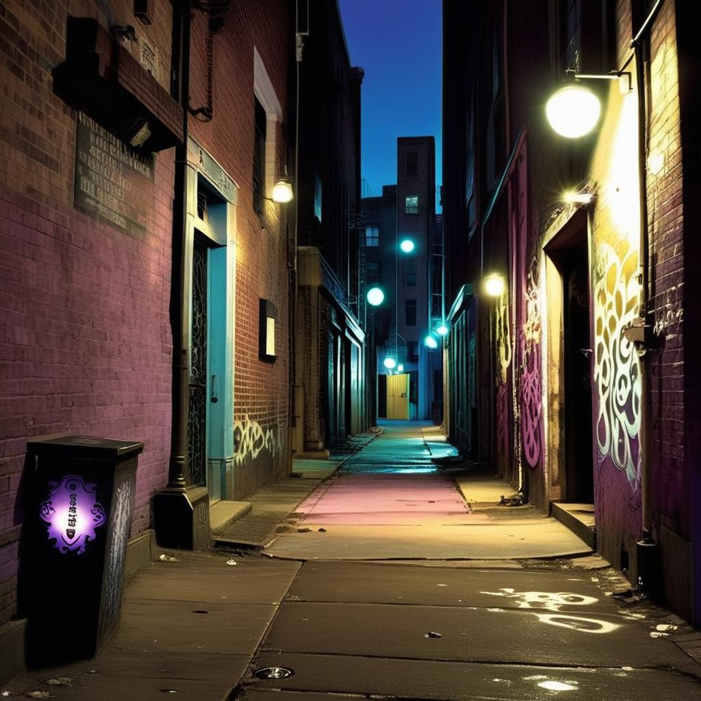 Explore a Whimsical Alleyway of Fantasy and Dreams