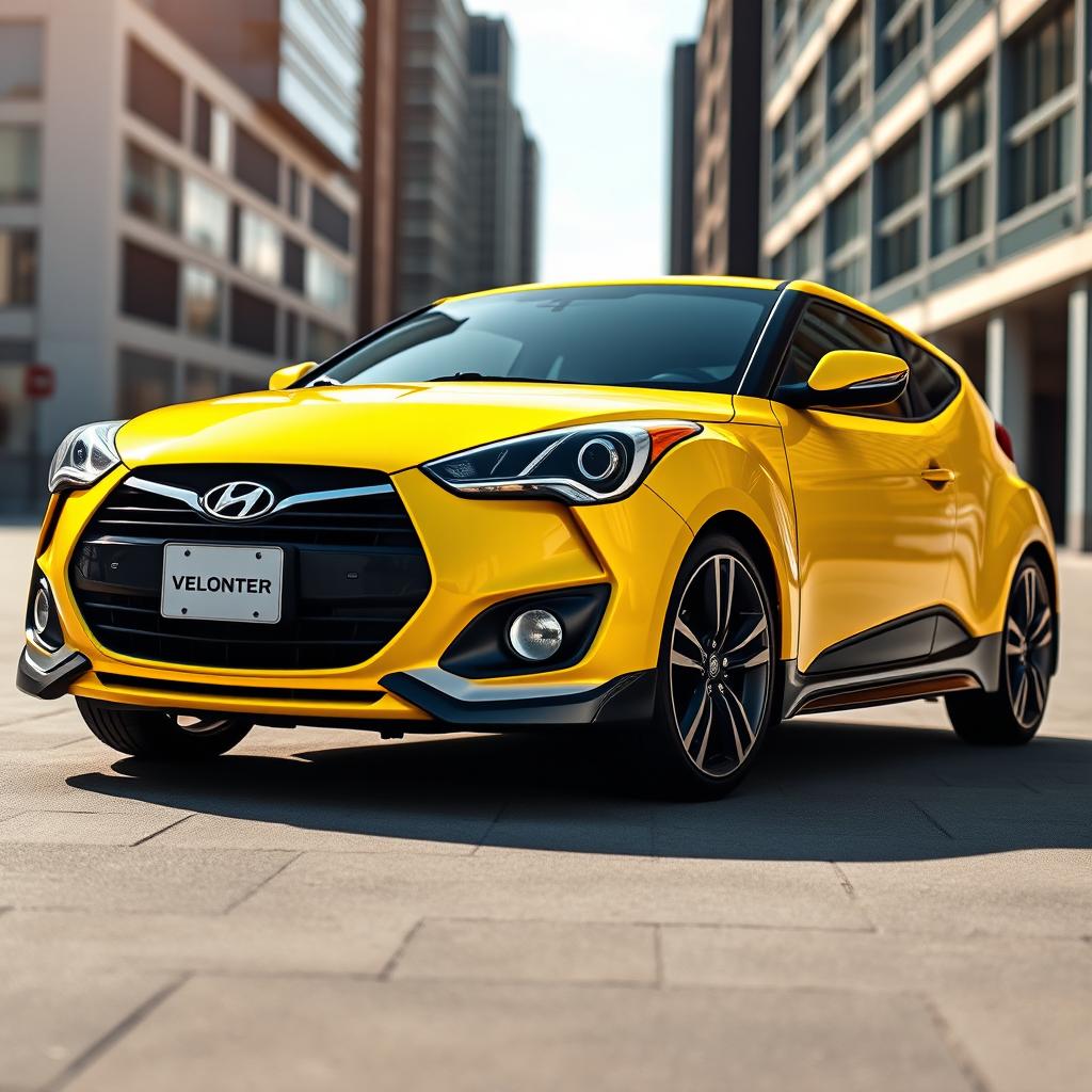 Stunning Hyundai Veloster 1.6 MPI: Bold Urban Wrap Design