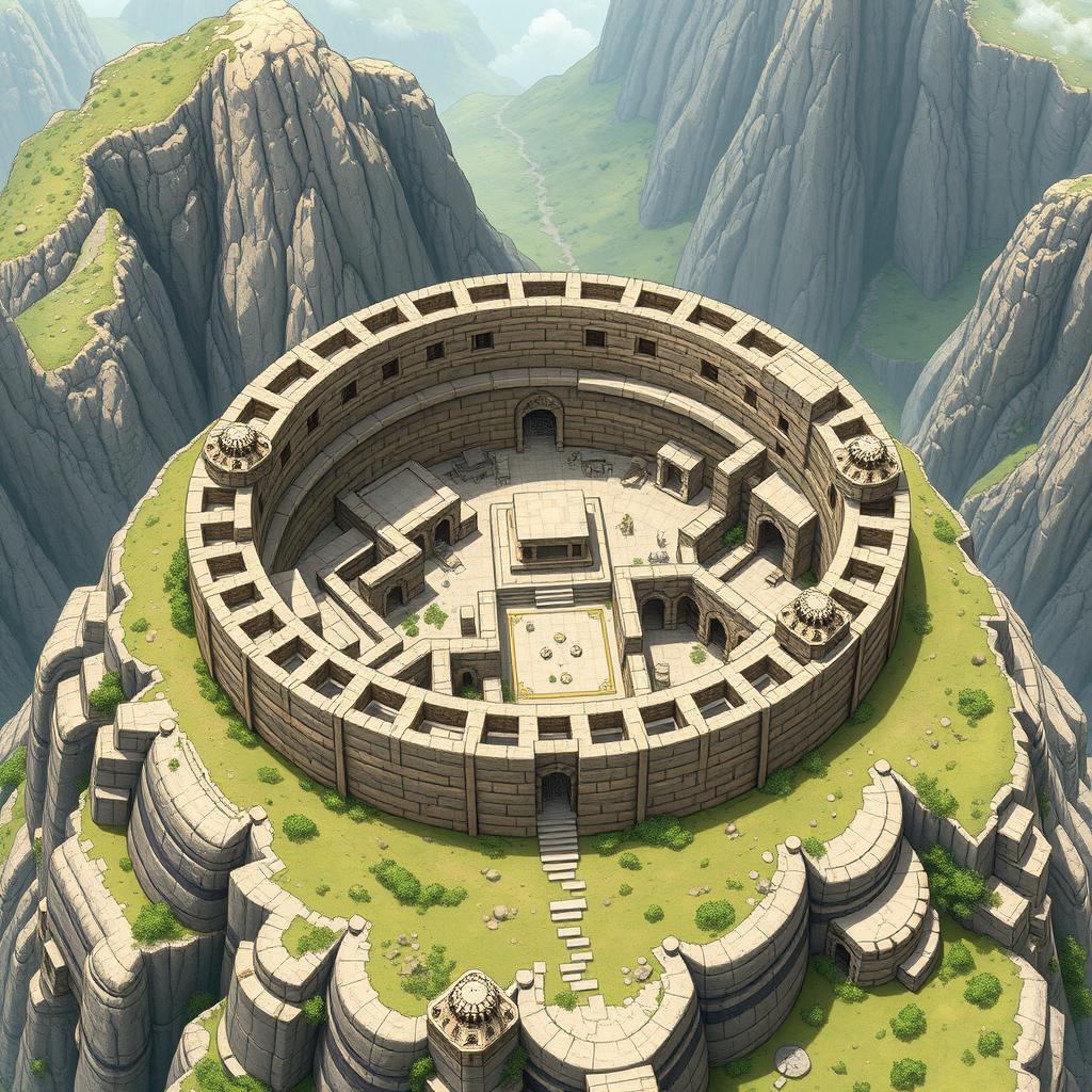 Ancient Stone Fortress Design: A Historical Marvel