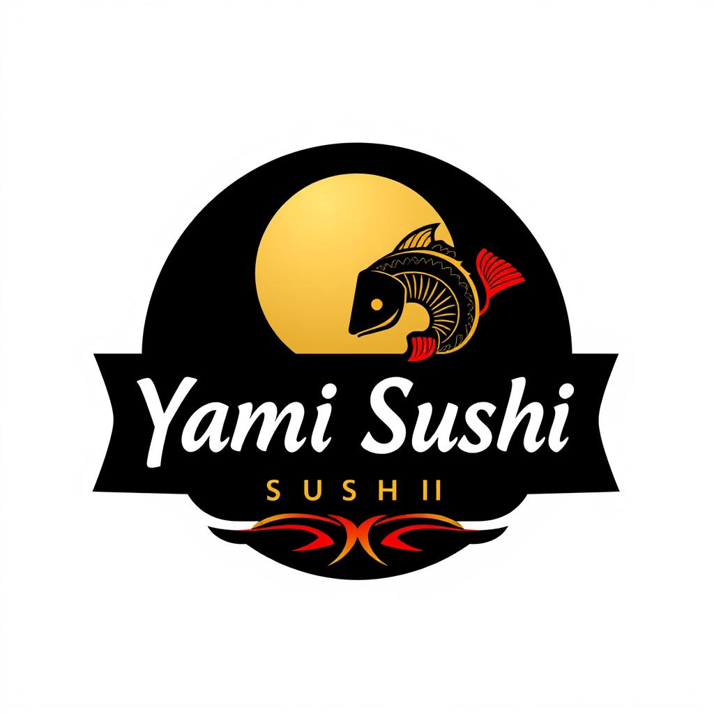 Elegant Minimalist Logo Design for Yami Sushi | Luxury Japanese Cuisine