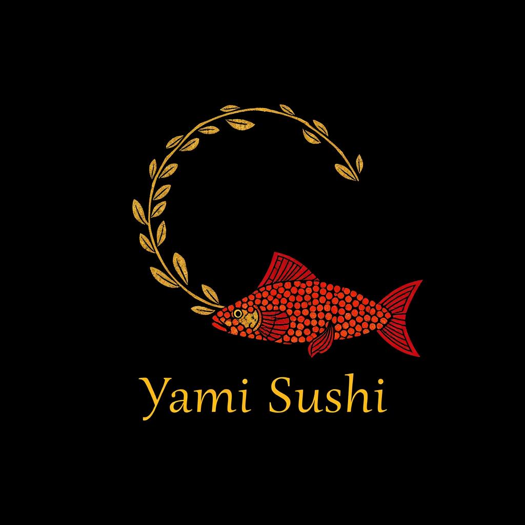 Luxurious Logo Design for Yami Sushi - Elegant & Sophisticated