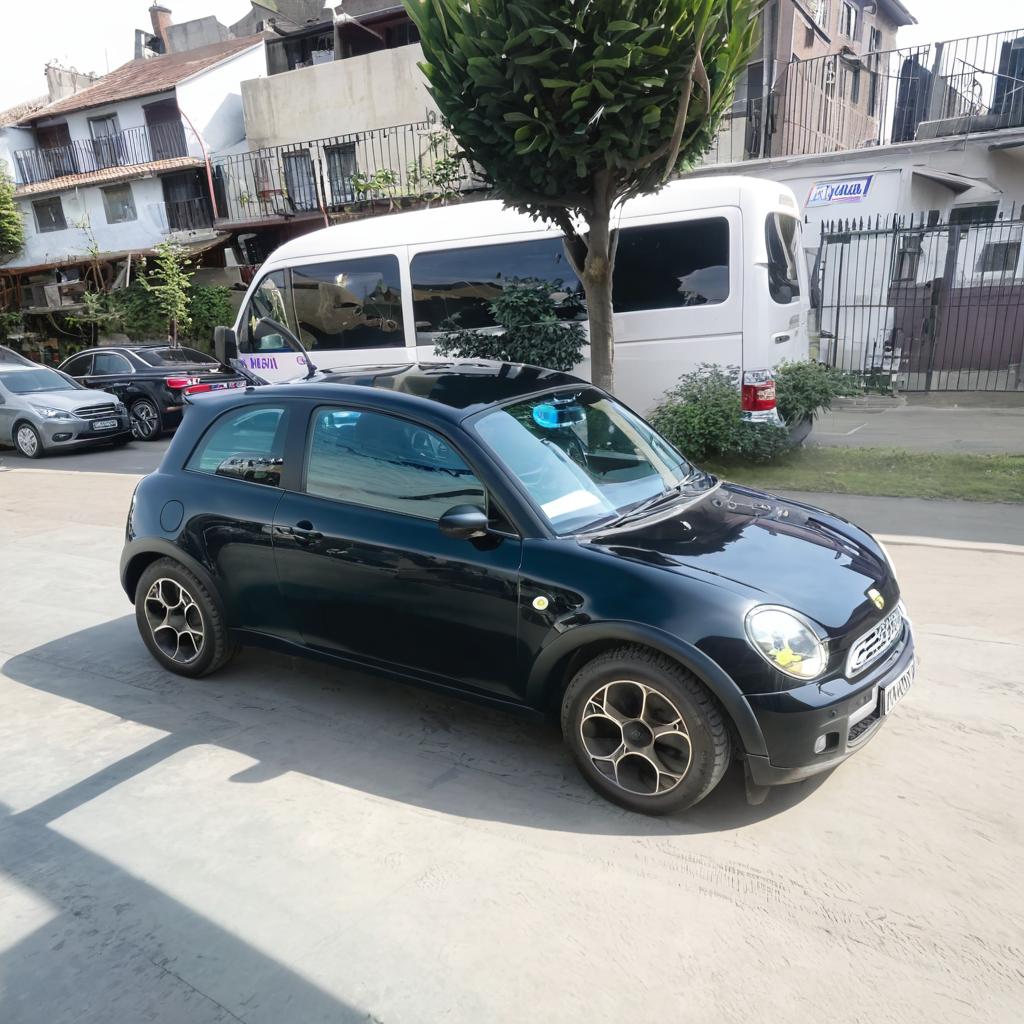 Sleek Custom-Tuned Hatchback: A Sporty Urban Experience