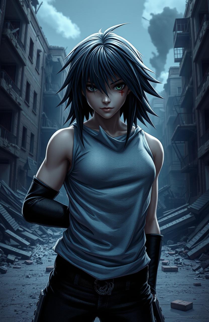 Fierce Character Inspired by Devil May Cry - Striking Visuals