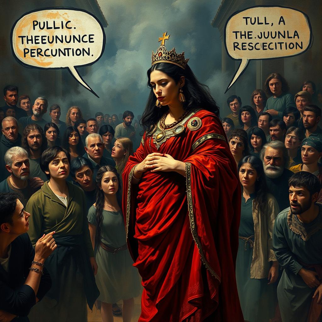 Confronting Misunderstood Icons: A Dramatic Artistic Representation