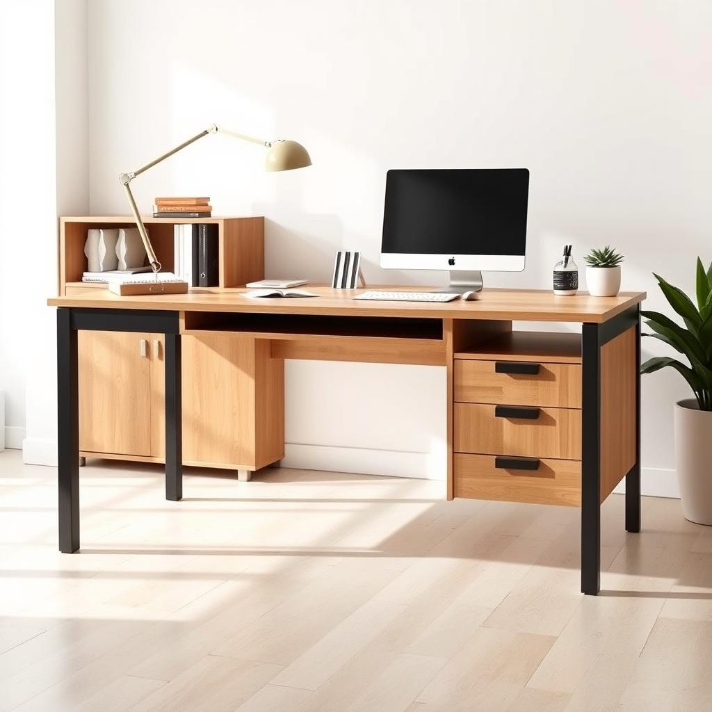 Modern MDF Desk for Advertising - Elevate Your Workspace