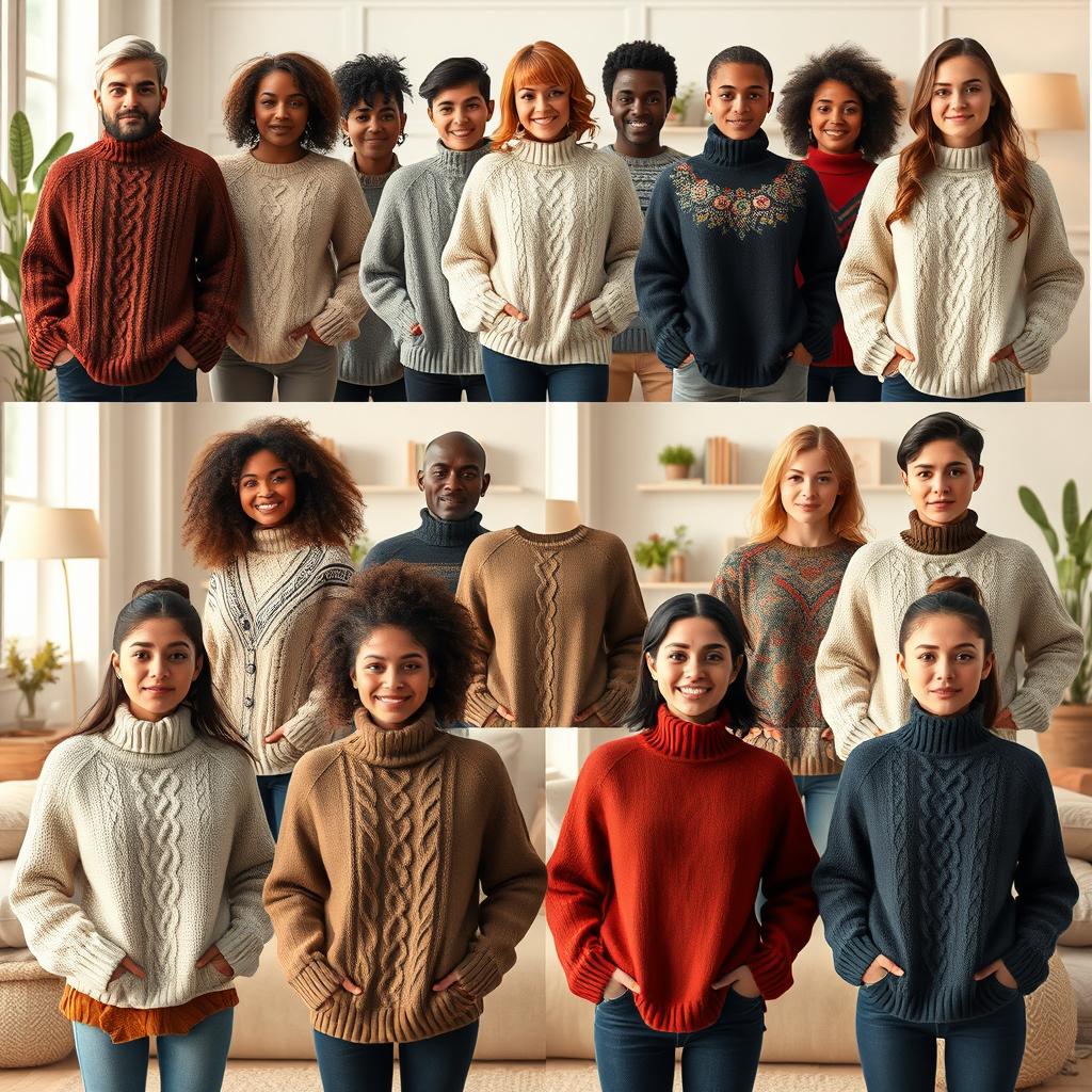 20 Realistic Sweater Designs: Cozy Knits for Every Style