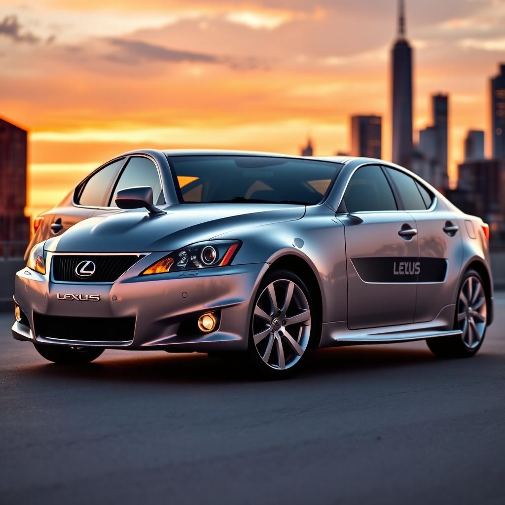Sleek Elegance: 2007 Lexus IS 350 in Urban Twilight