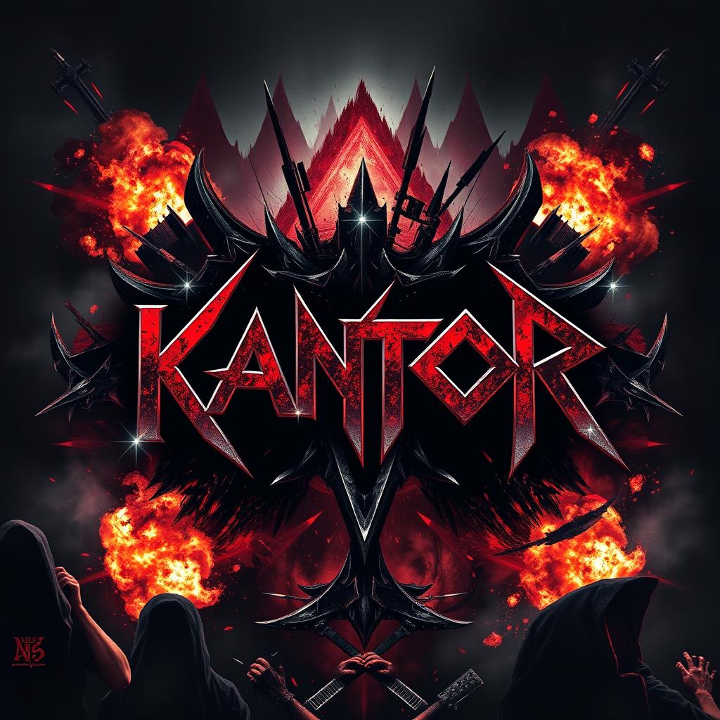 KANTOR - Intense Metal Album Cover Designs