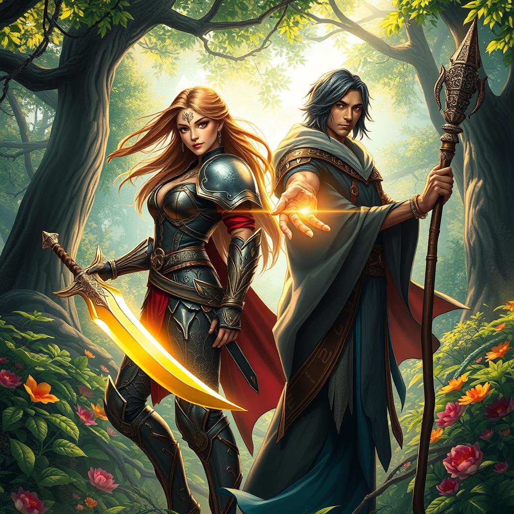 Epic Alliance: Explore the Dynamic Duo of Warrior and Mage