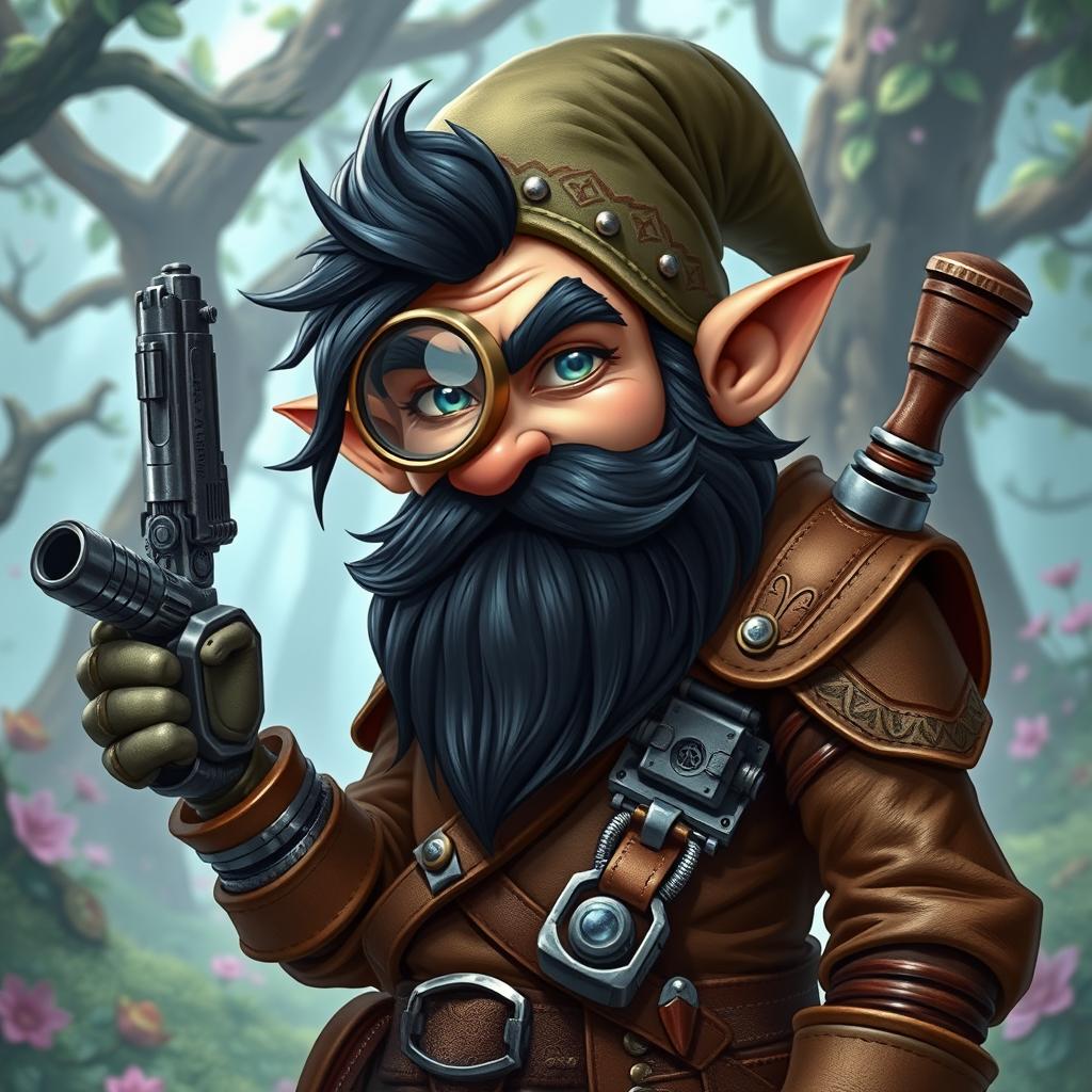 Whimsical Gnome Character Design: A Fusion of Fantasy and Ingenuity