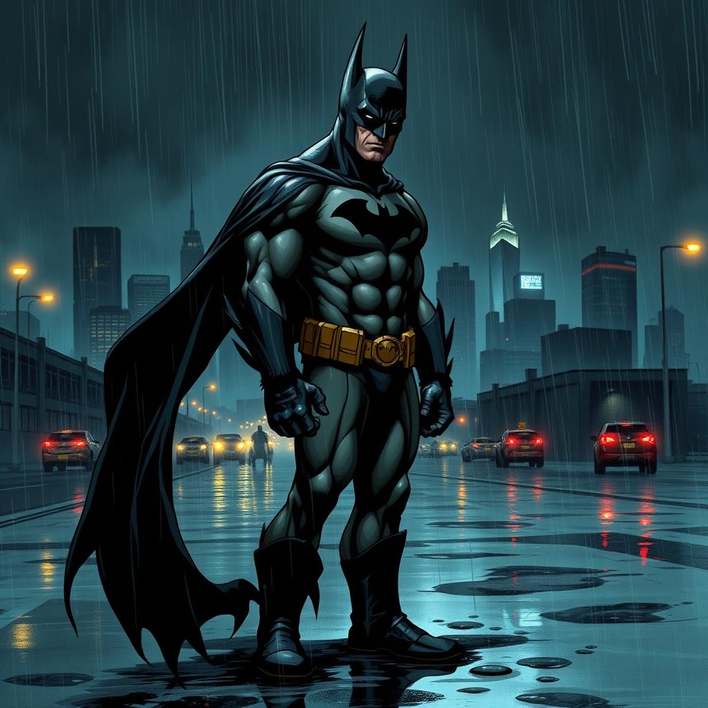 Exploring Batman's Duality: From Exhaustion to Reflection in Gotham