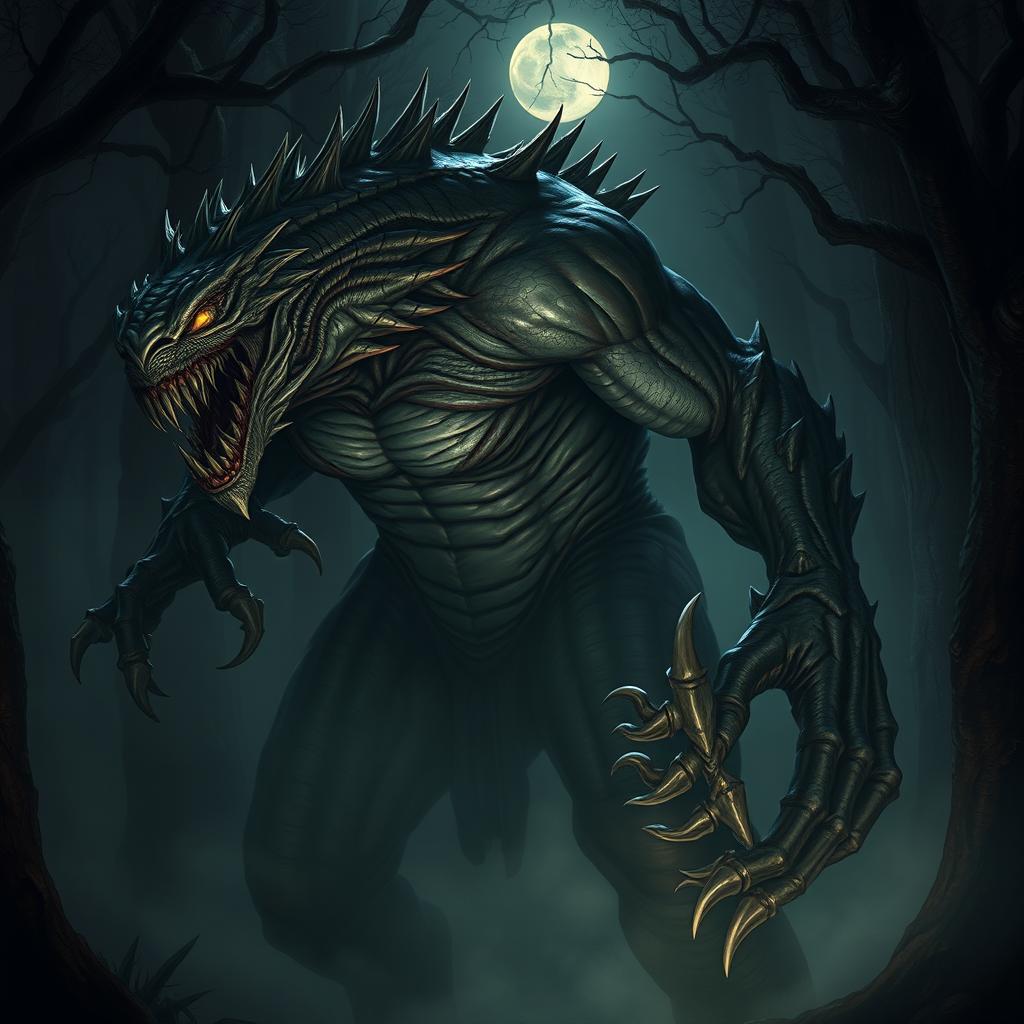 Realistic Monster Design: Unveiling a Fearsome Creature