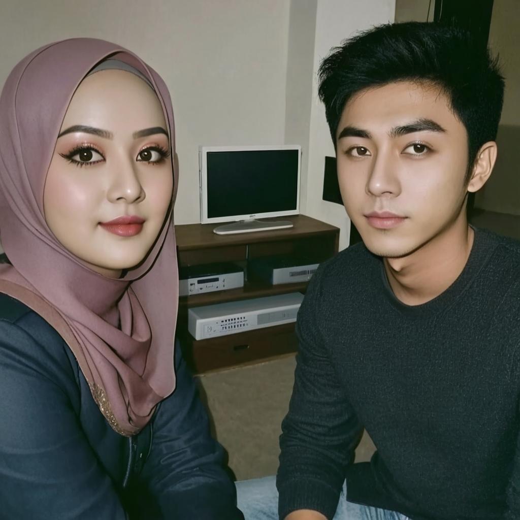 Relaxed Gaming Night: A Cozy Capture of Fun