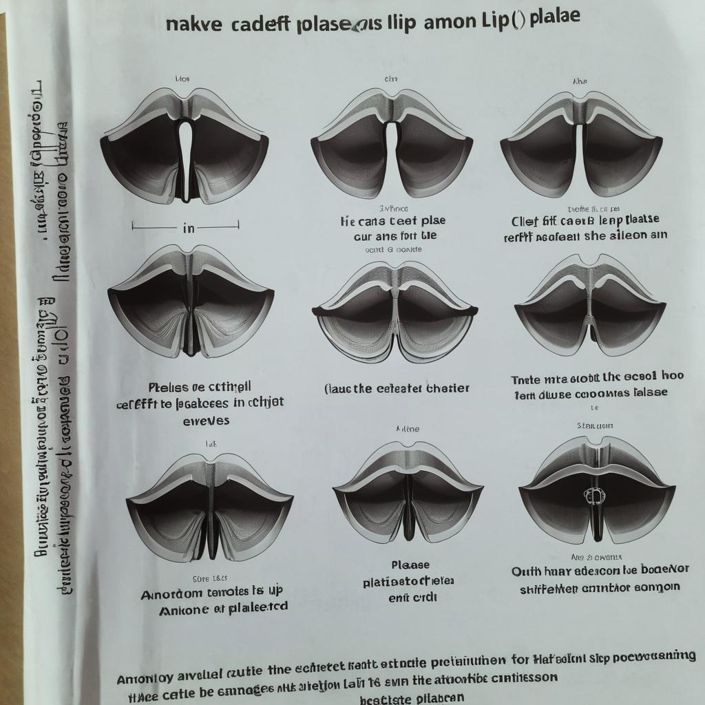 Whimsical Cleft Lip and Palate Anatomy Illustration for Kids