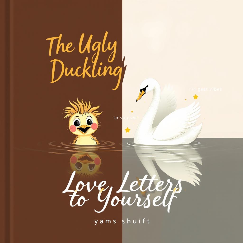 The Ugly Duckling's Love Letters to Himself - Book Cover Design