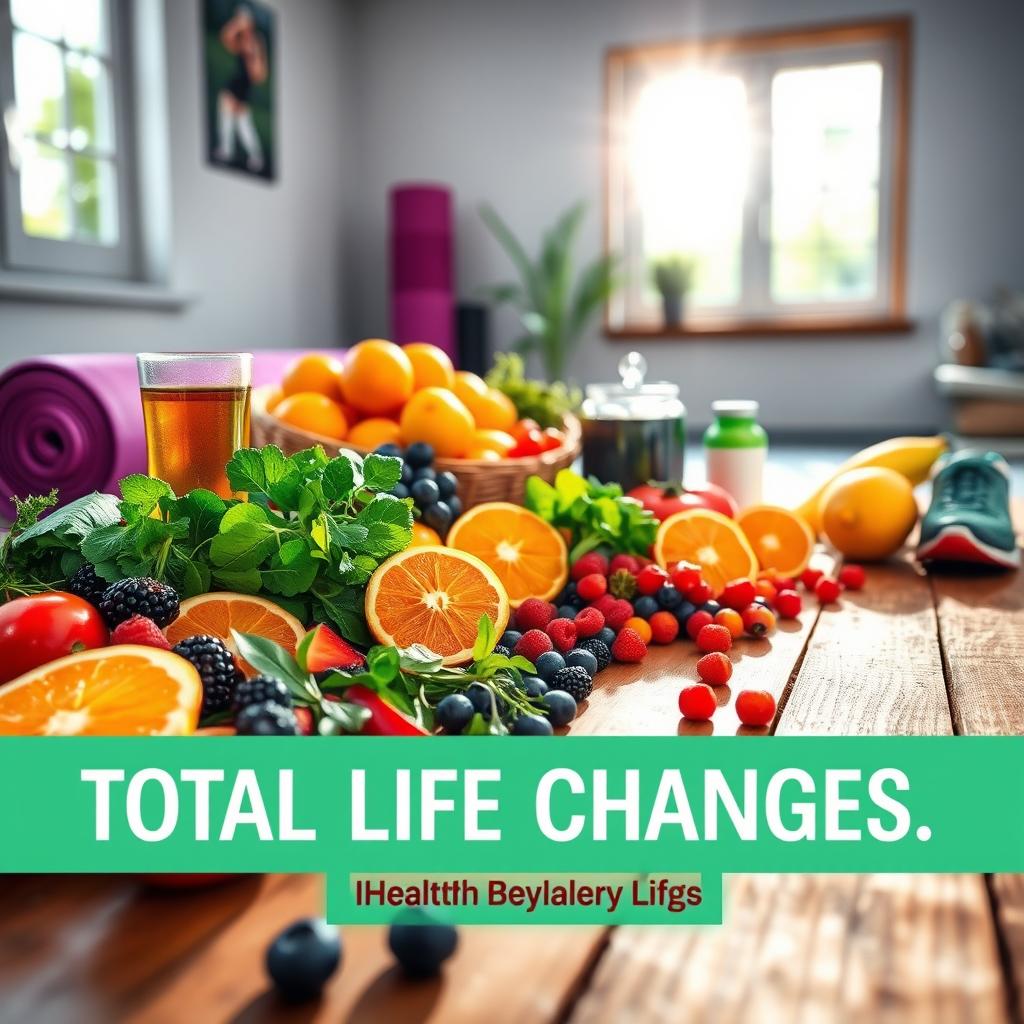 Embrace a Healthy Lifestyle with Vibrant Colors and Fresh Produce