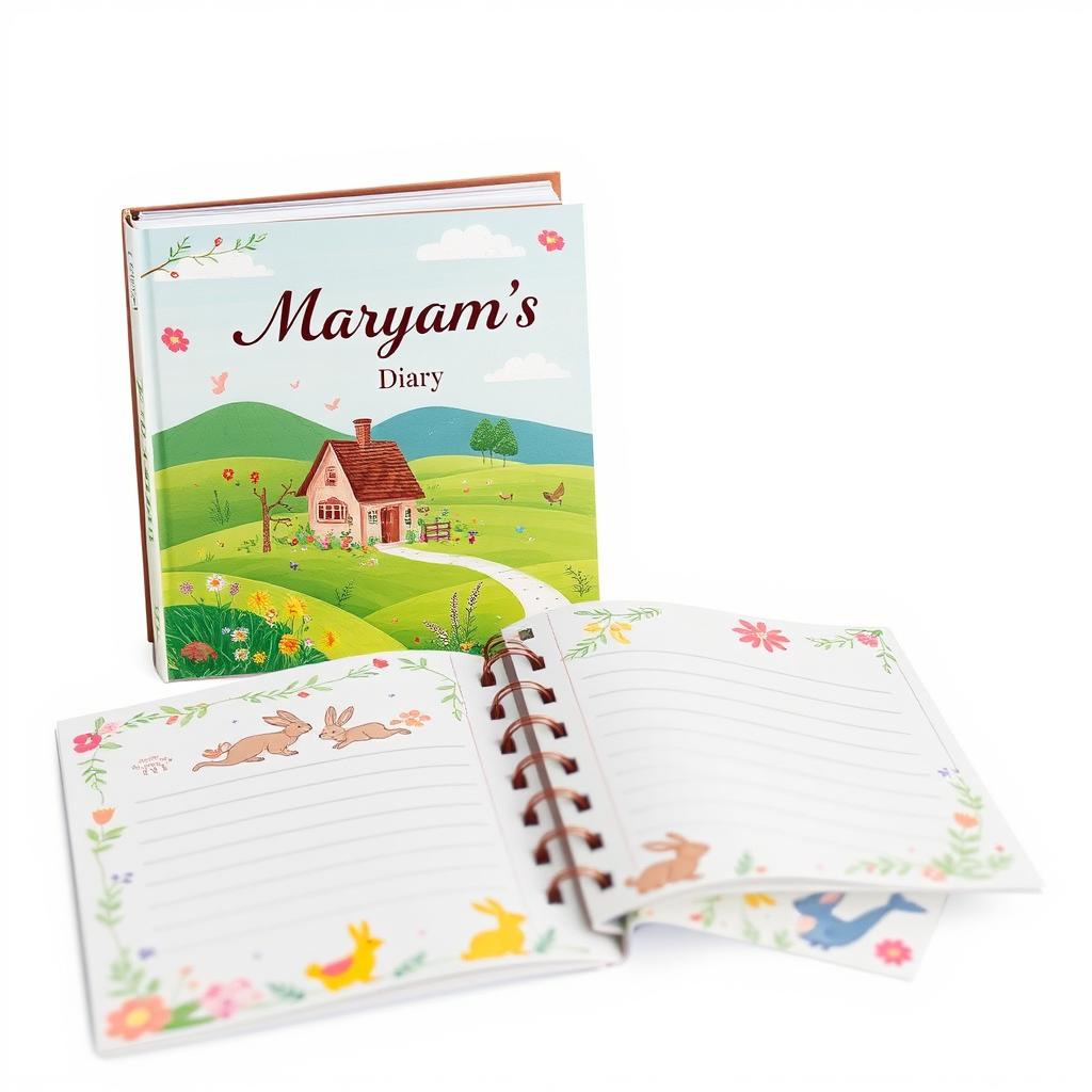 Maryam's Diary: A Whimsical Illustrated Diary Book for Girls
