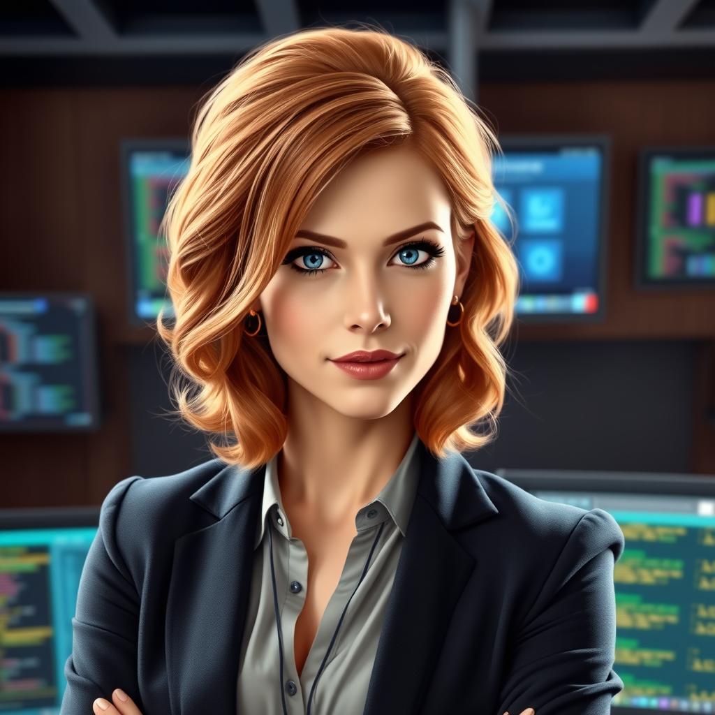 Portrait of Susan Fletcher: A Confident Heroine in a Digital Realm