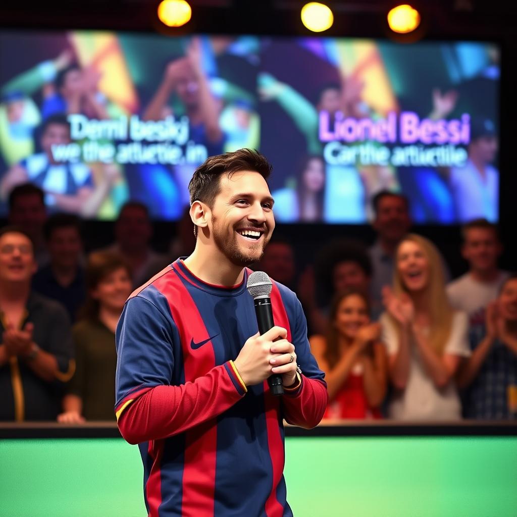 Lionel Messi's Hilarious Stand-Up Comedy Debut | Joyful Moments