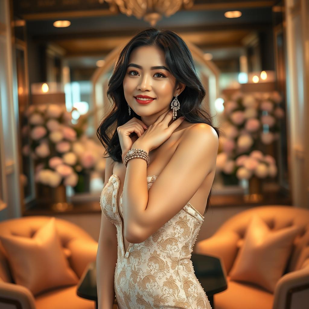 Glamorous Portrait of Kanae Tawata - Indulge in Elegance