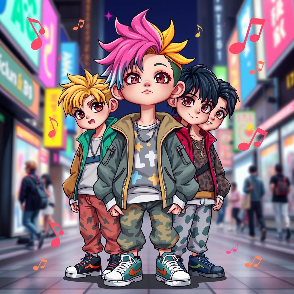 Vibrant BTS-Inspired Avatar: A Creative Fusion of Styles