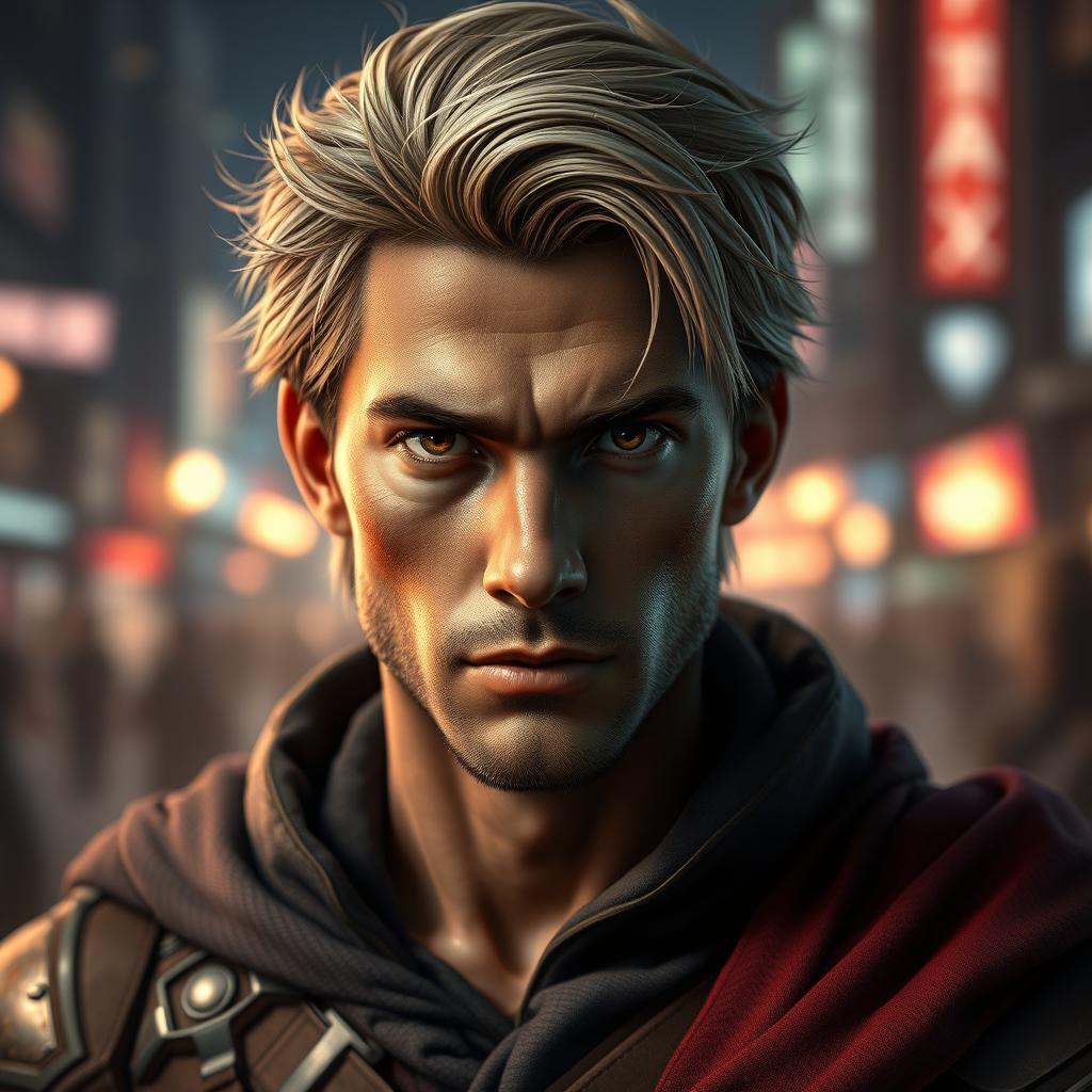 Hyper-Realistic Fantasy Portrait: A Journey into Adventure