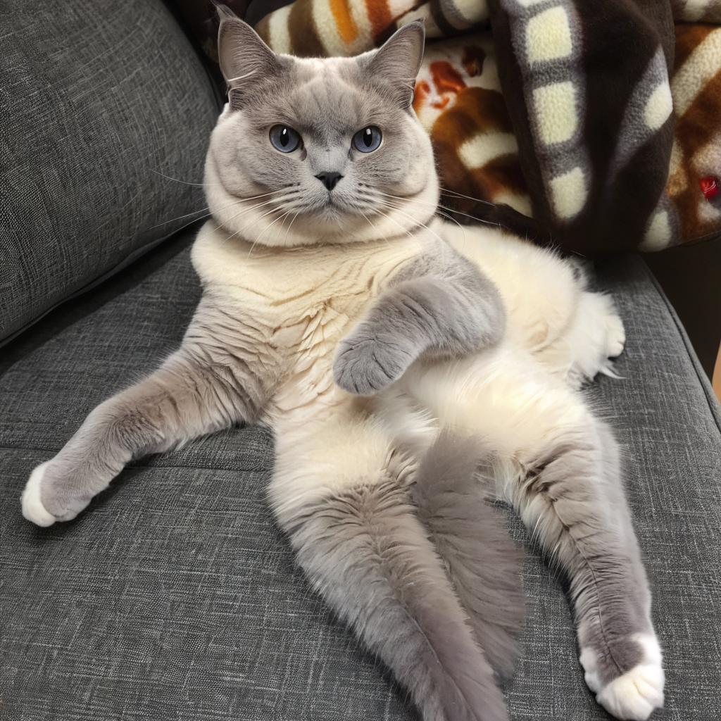 Whimsical Cat-Human Transformation: A Cozy Comedy