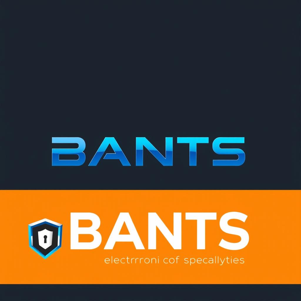 Sleek Logo Design for BANTS: A Symbol of Security & Innovation