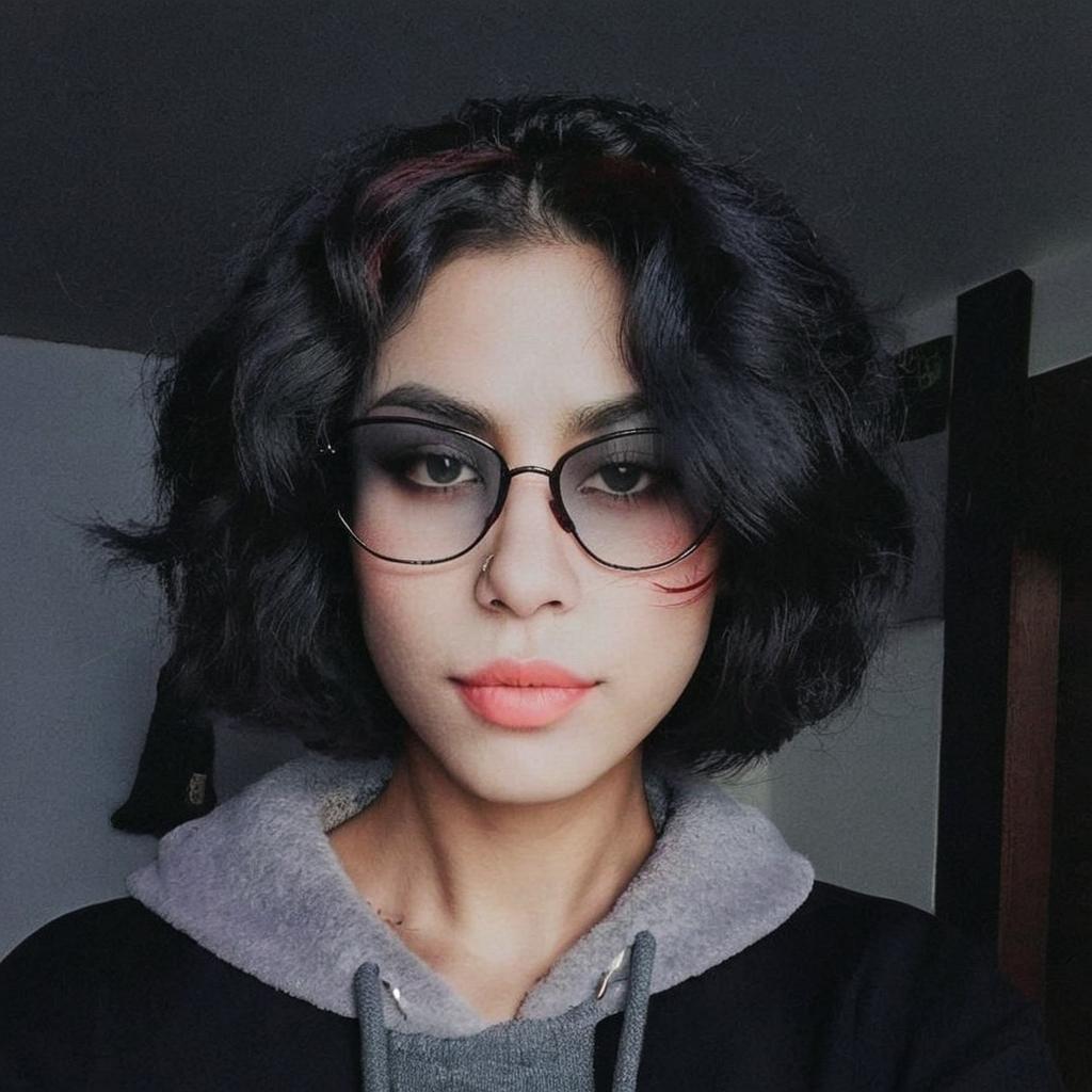 Stylish Feline Teen: A Unique Blend of Human and Cat Features